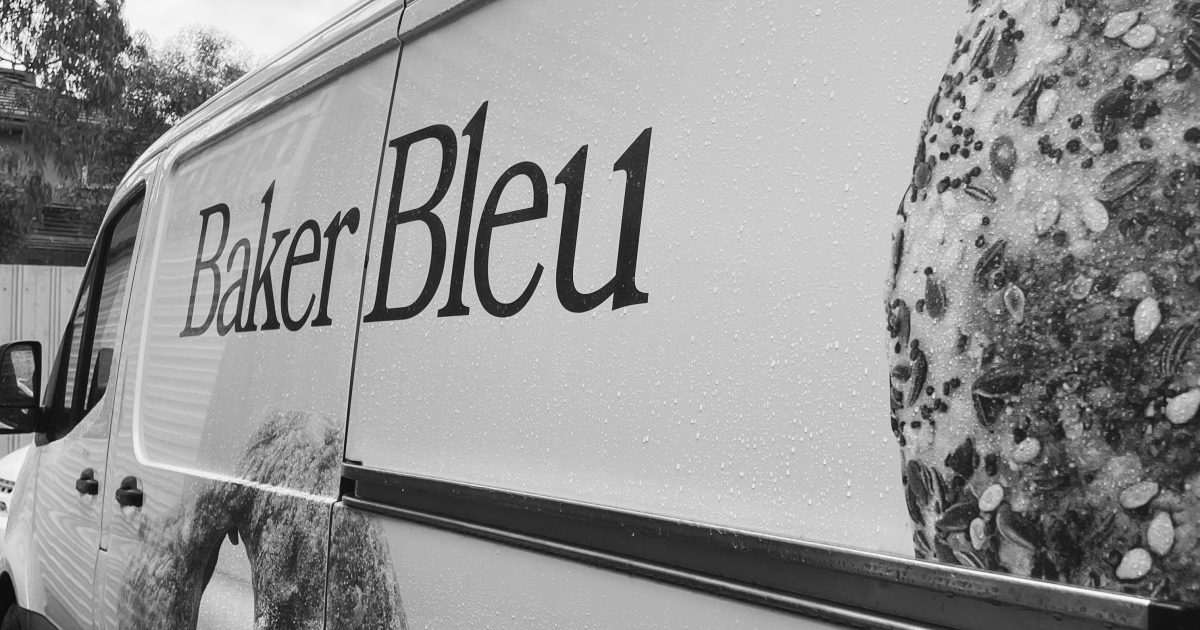 Our delivery vans get a magic makeover | Baker Bleu